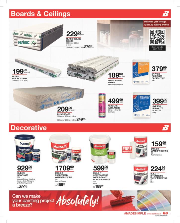 Build it - build it spargs beacon bay eastern cape