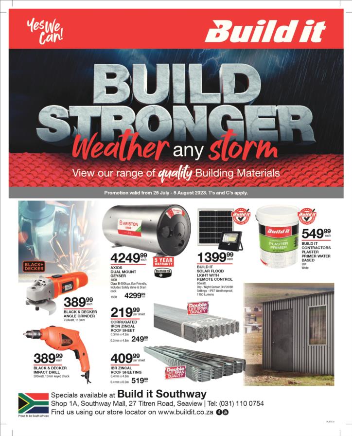 Build it - build it southway kwazulu natal