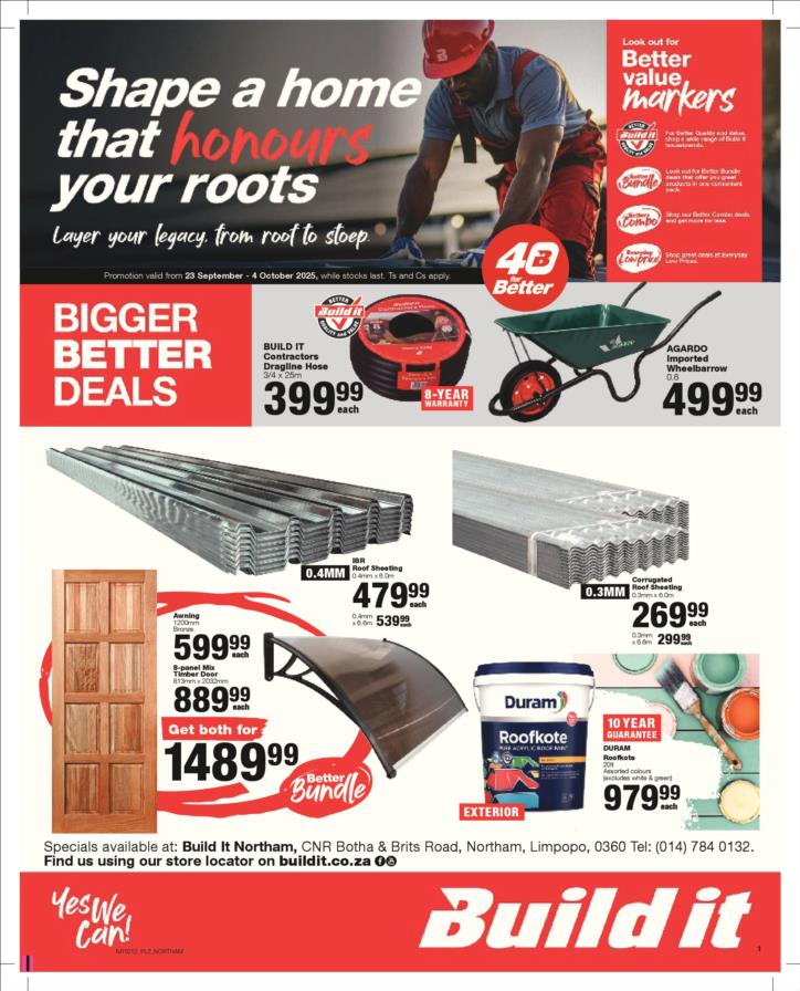 Build it - Northam Limpopo