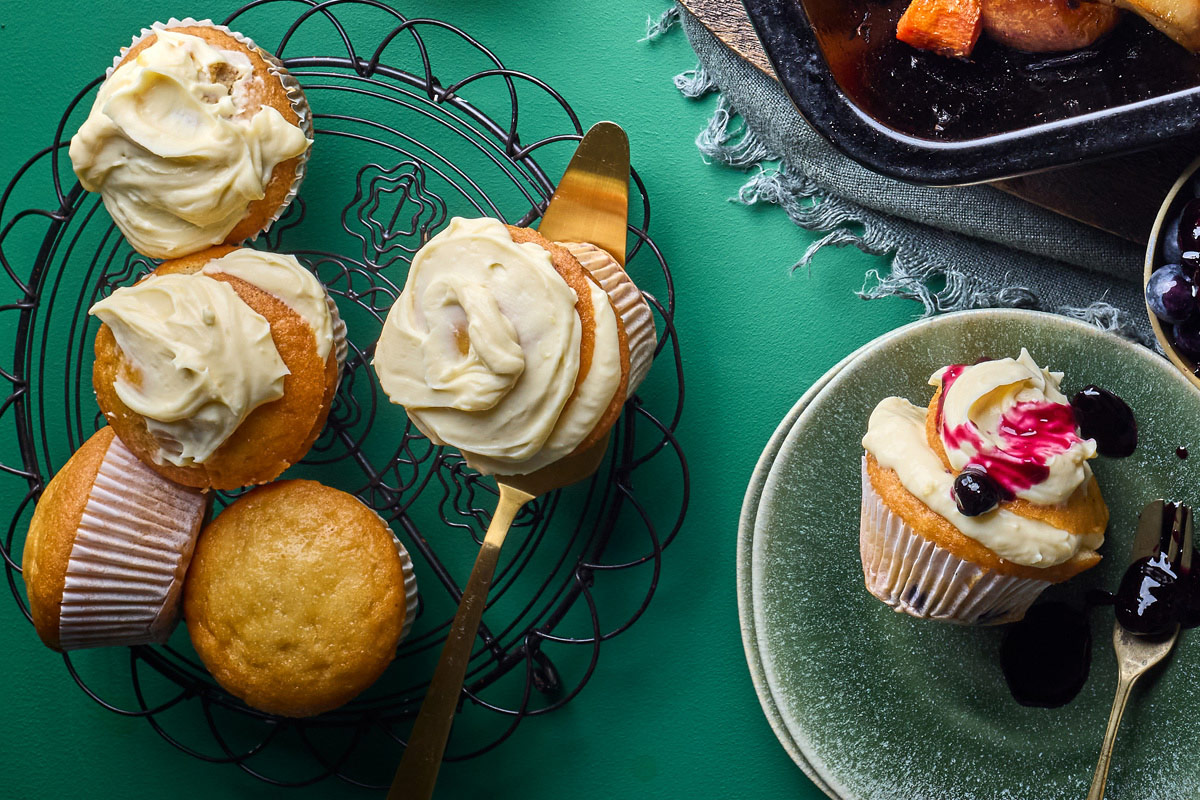 SPAR - Muffins with Lemon Zest and Honey Icing Recipe