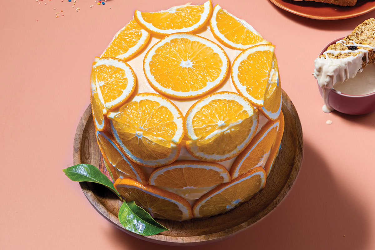 SPAR - Orange Layer Cake Recipe