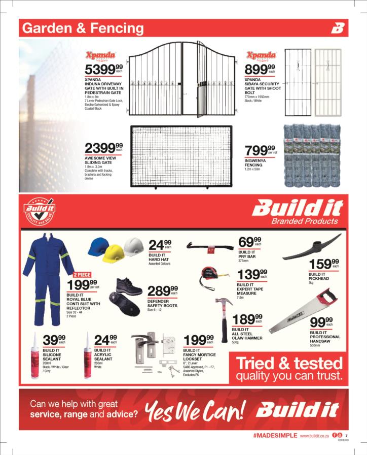 Build it - Tongaat KwaZulu Natal