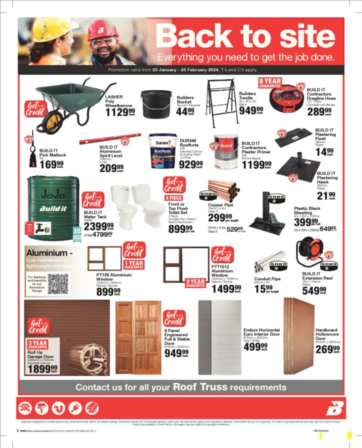 Build it - build it spargs beacon bay eastern cape