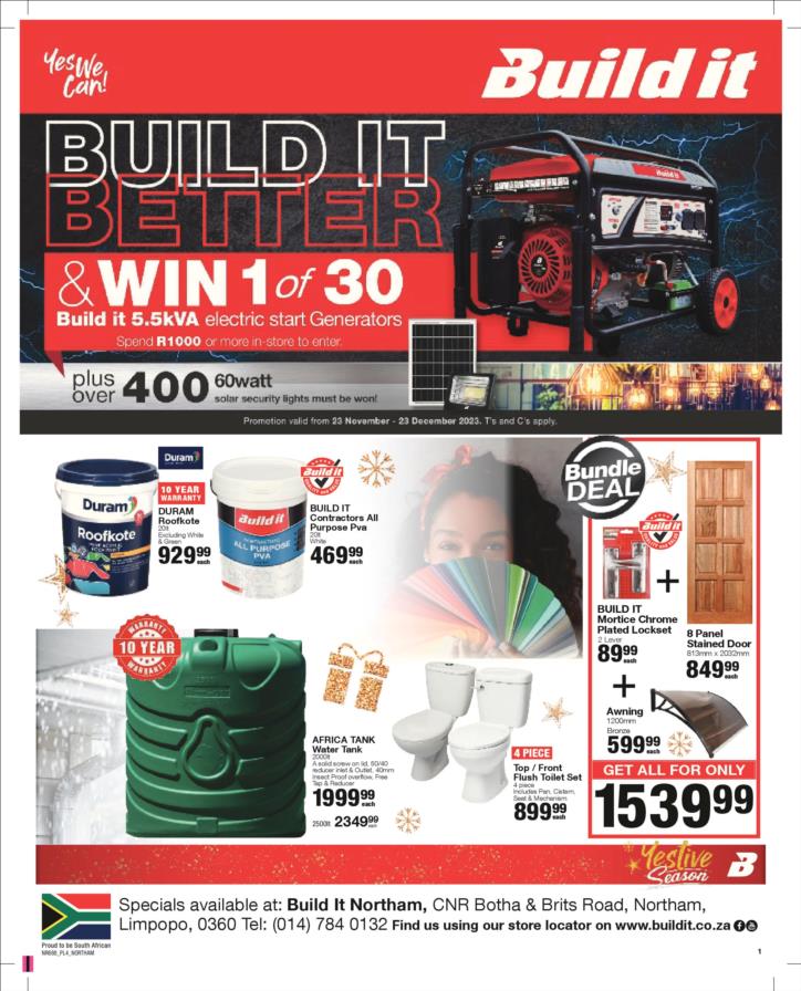 Build it - Northam Limpopo