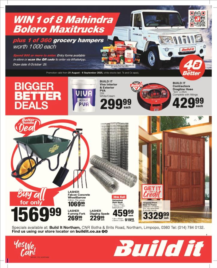 Build it - Northam Limpopo