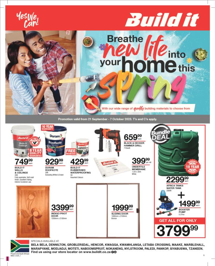 Build it - Tzaneen Limpopo
