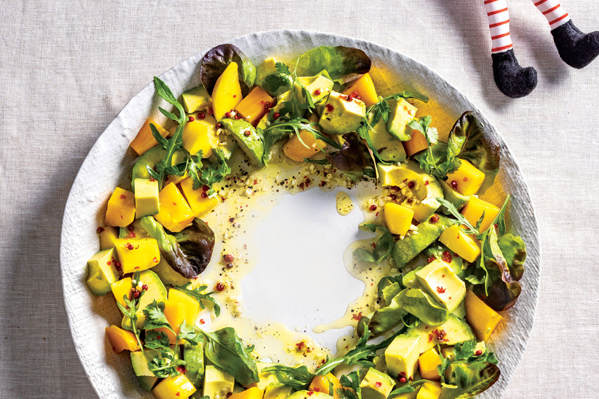 SPAR - Mango Salad Wreath Recipe