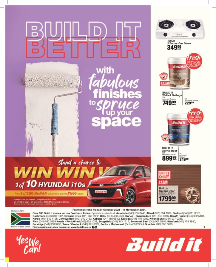 Build it - Circular Drive Eastern Cape