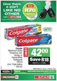 SPAR - One of the largest retailers across Southern Africa.