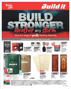 Build it - Tams Eastern Cape