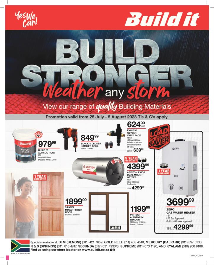 Build it - Dtm Gauteng