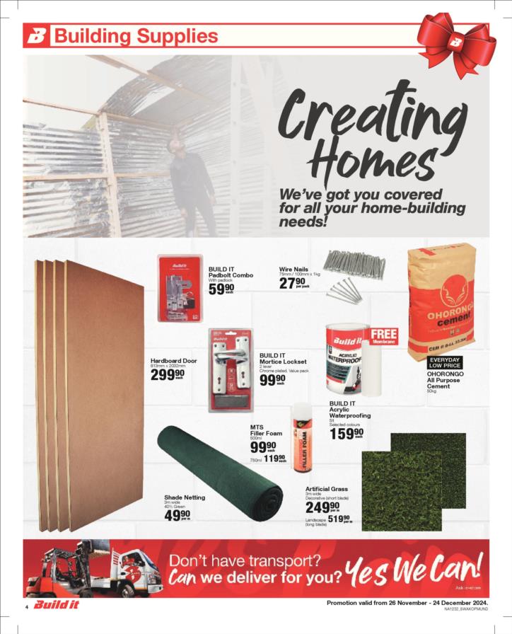 Build it - Swakopmund Namibia