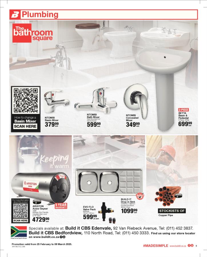 Build it - Cbs Edenvale Gauteng