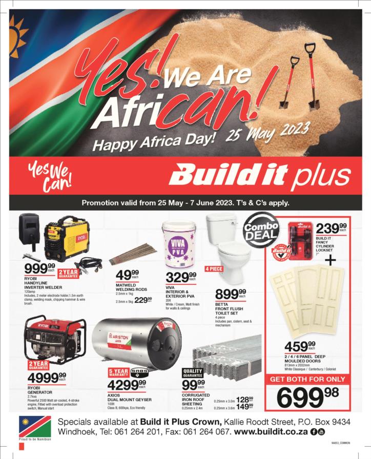 Build it - Crown Namibia