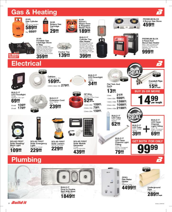 Build it - build it strand build it plus western cape