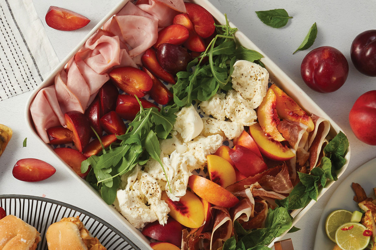 SPAR - Nectarine, Peach and Plum Platter Recipe