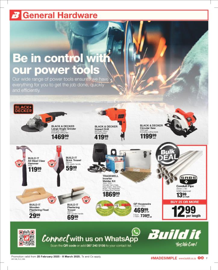 Build it - Cbs Edenvale Gauteng