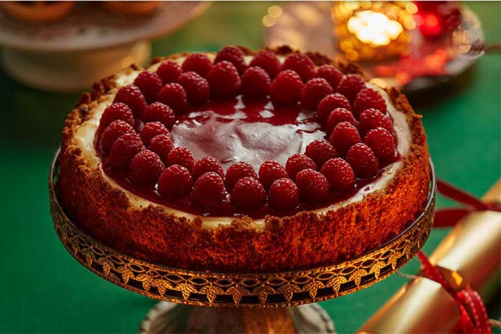 SPAR - New York Cheesecake with Raspberry Coulis Recipe