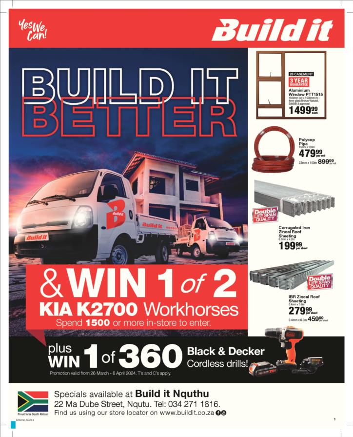 Build it - build it nquthu kwazulu natal
