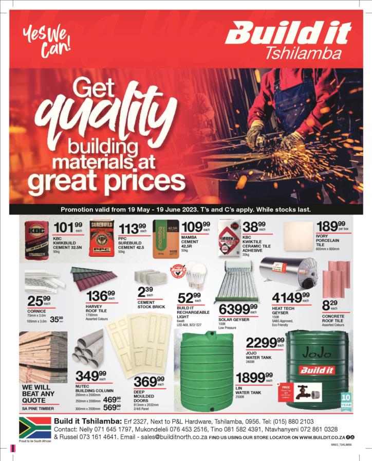 Build it - Tshilamba Limpopo