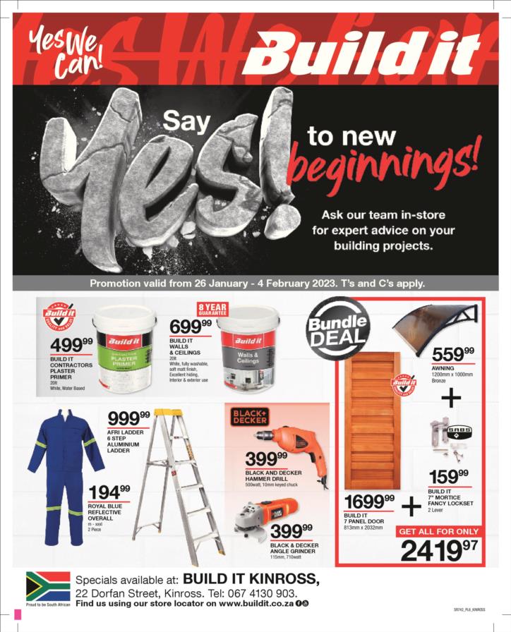 Build it - build it kinross mpumalanga