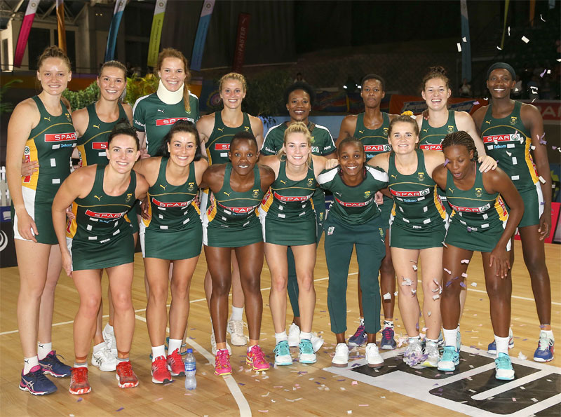 SPAR - SPAR PROTEAS WIN FINAL SPAR CHALLENGE NETBALL TEST