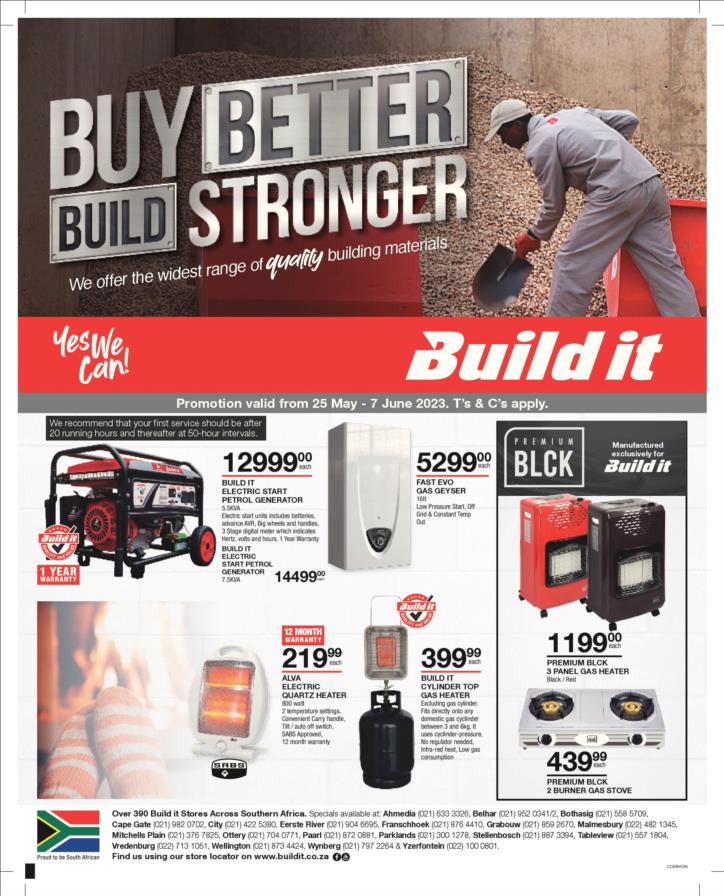 Build it - Tableview Western Cape