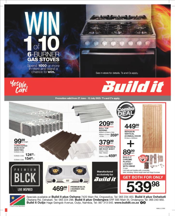 Build it - Ugab Namibia