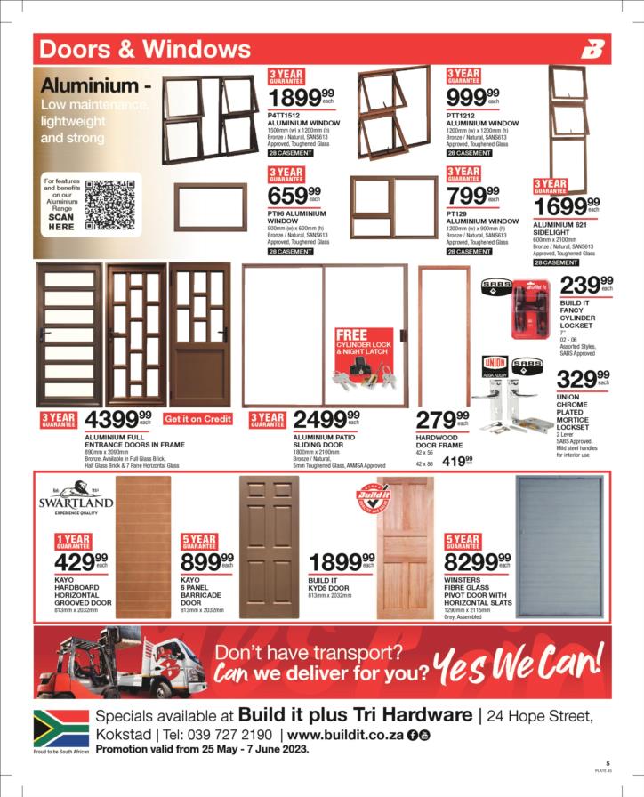 Build it - Tri Hardware KwaZulu Natal