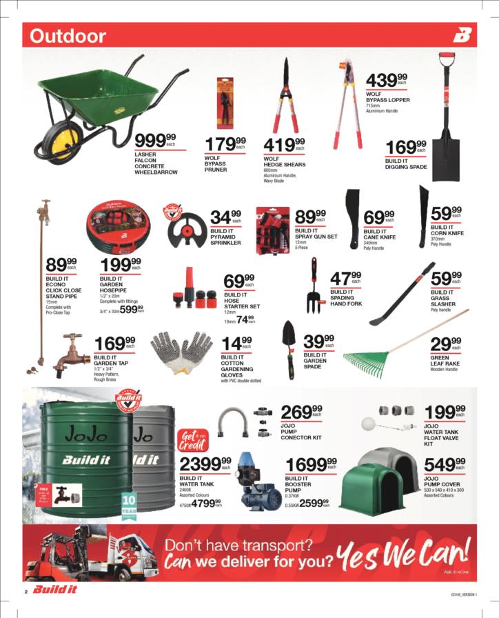 Build it - build it spargs beacon bay eastern cape