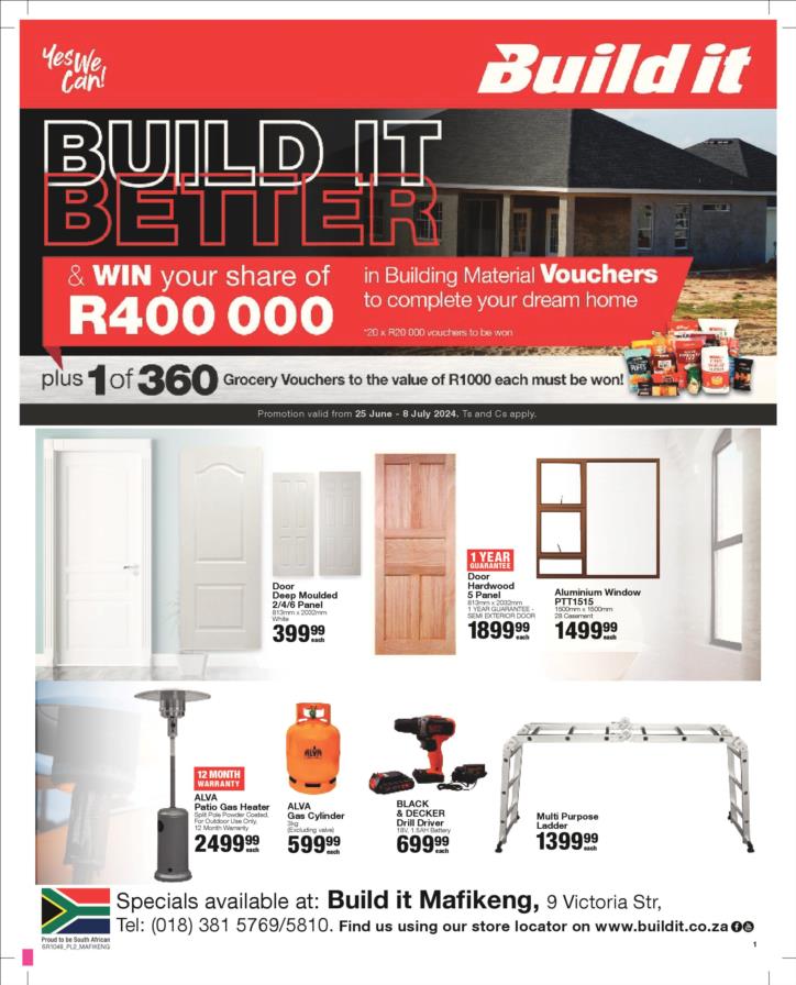 Build it - Mafikeng North West Province