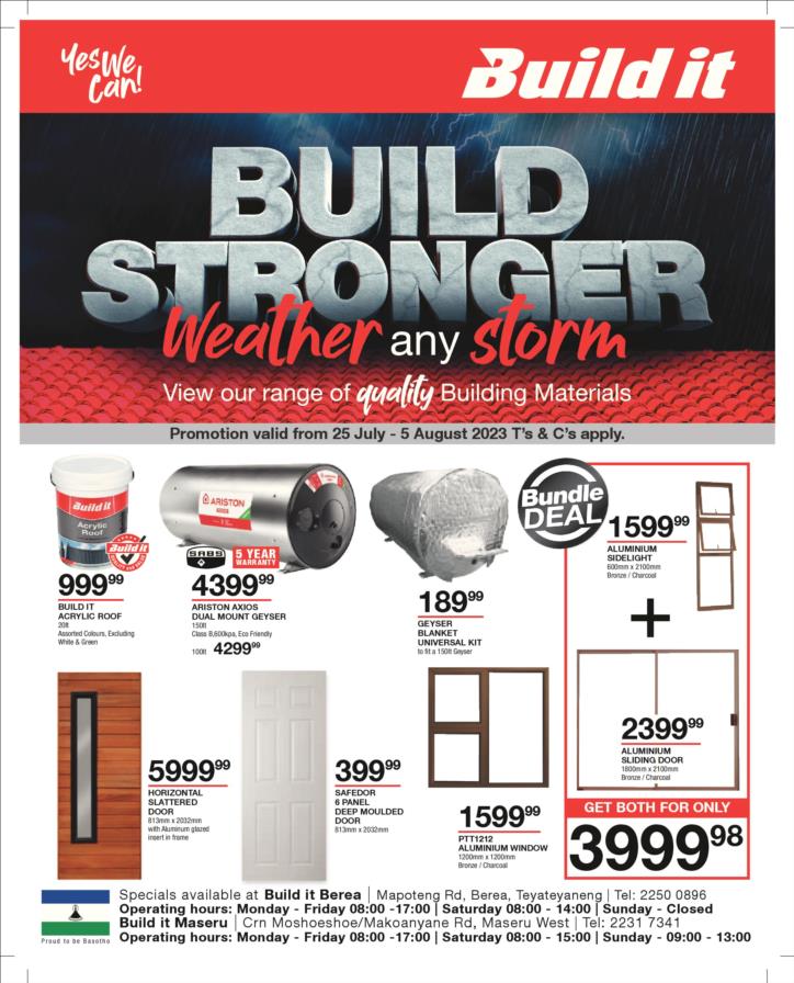 Build it - Maseru Lesotho