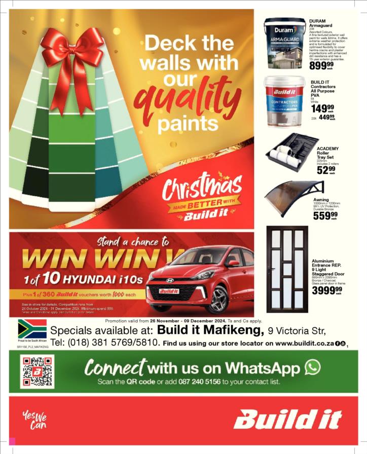 Build it - Mafikeng North West Province