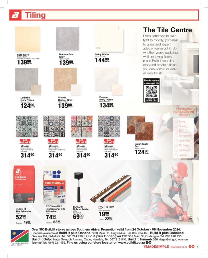 Build it - Oshakati Namibia