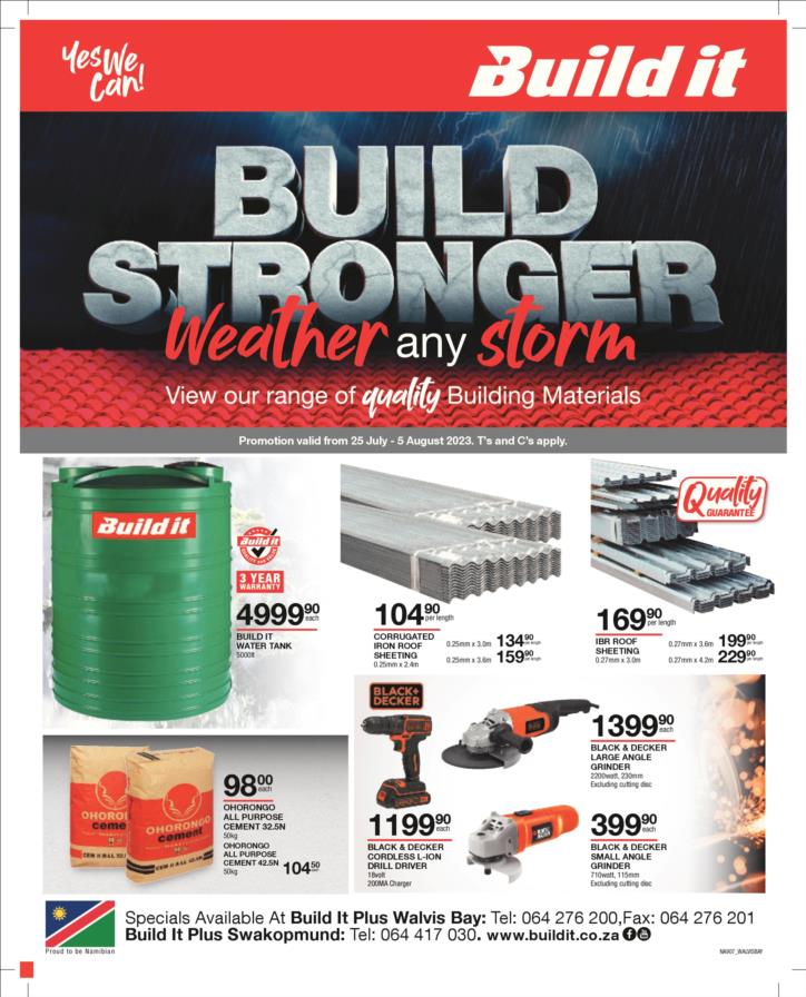 Build it - Swakopmund Namibia