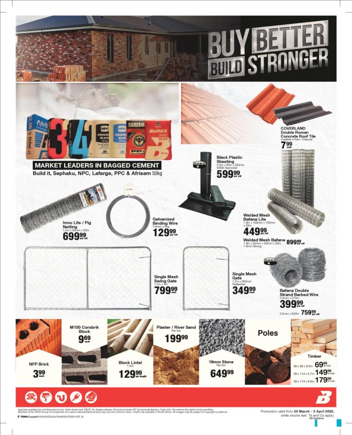 Build it - build it empangeni 1 mega kwazulu natal