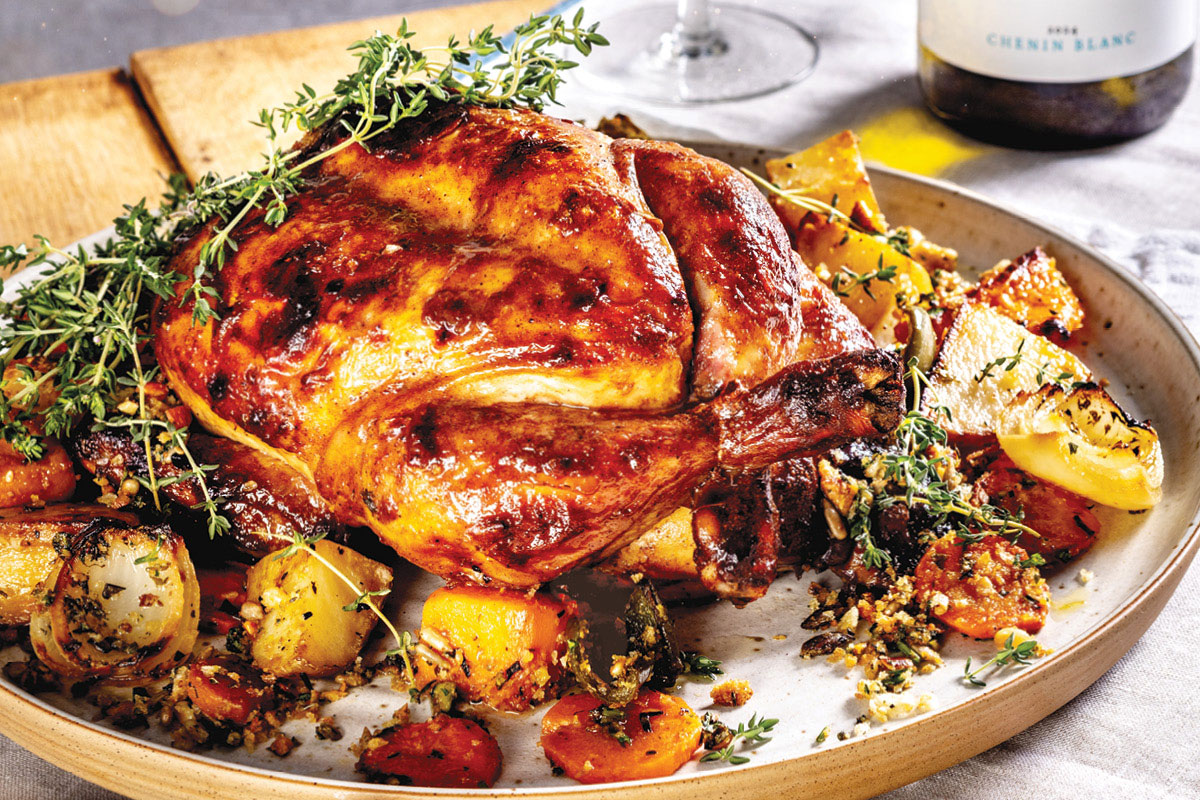 SPAR - Moroccan Spiced Roast Chicken with Festive Veg Recipe