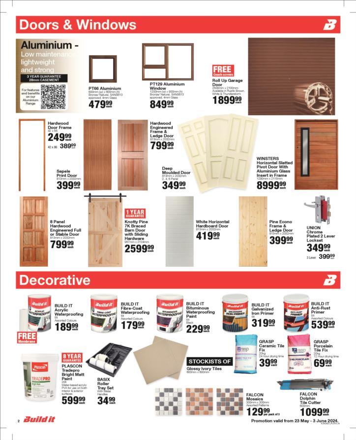 Build it - Uitvaal KwaZulu Natal