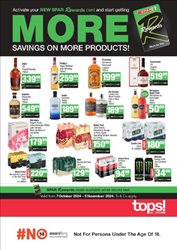 TOPS at SPAR - Specials at TOPS at SPAR