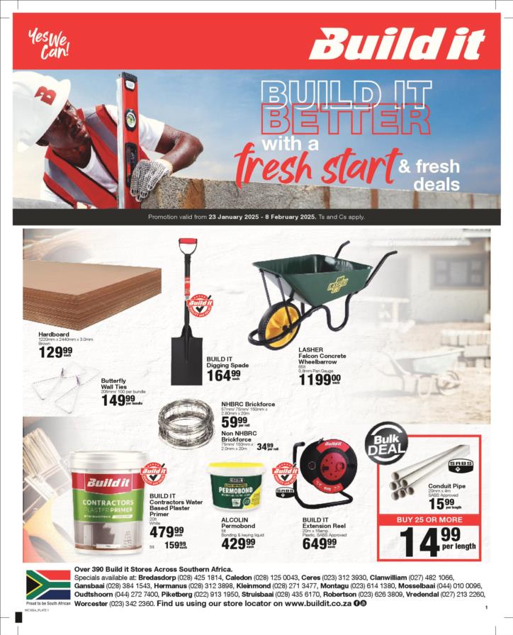 Build it - Worcester Western Cape