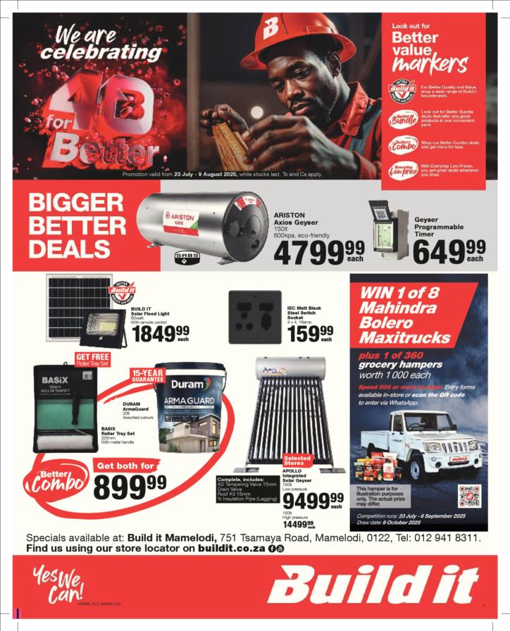 Build it - build it mamelodi gauteng