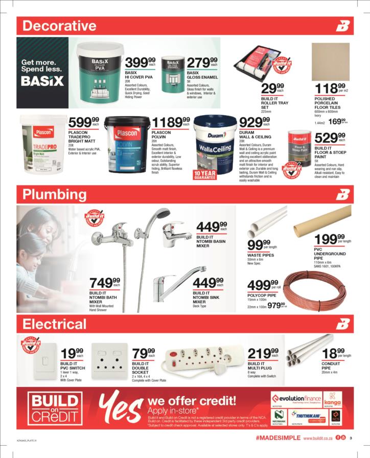 Build it - Edendale KwaZulu Natal