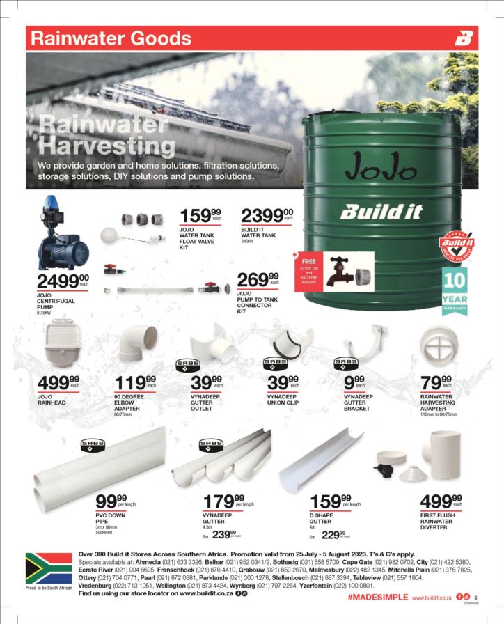 Build it - Tableview Western Cape
