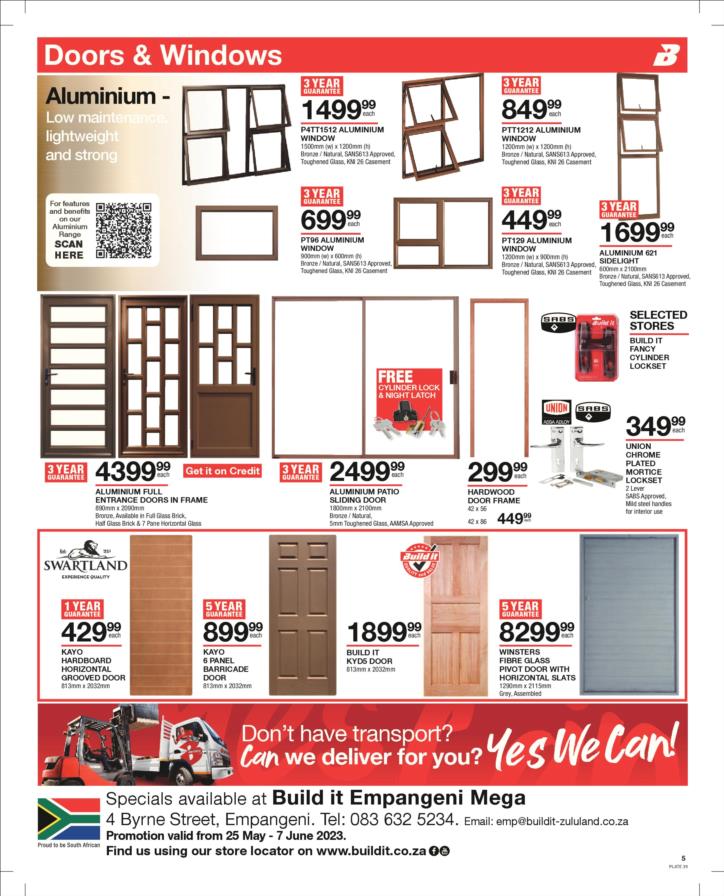 Build it - build it empangeni 1 mega kwazulu natal