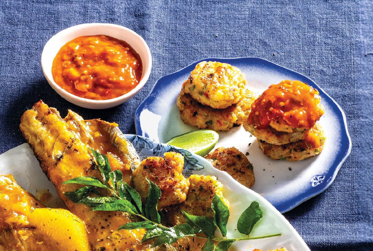 SPAR - Prawn Cakes with Chilli Ginger Relish Recipe