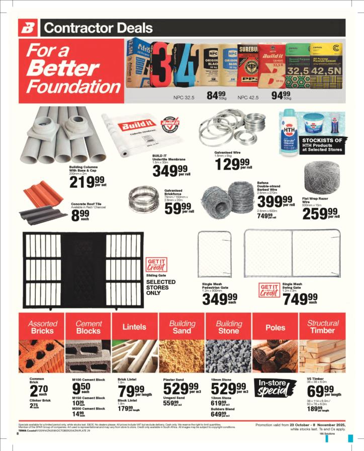 Build it - Howick Mega KwaZulu Natal