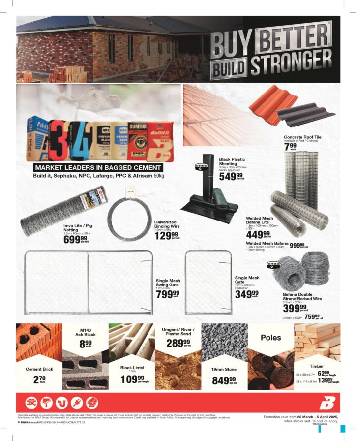 Build it - build it mtubatuba mega kwazulu natal