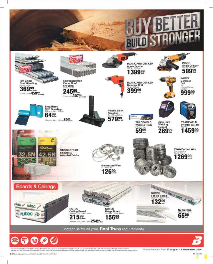 Build it - build it spargs beacon bay eastern cape