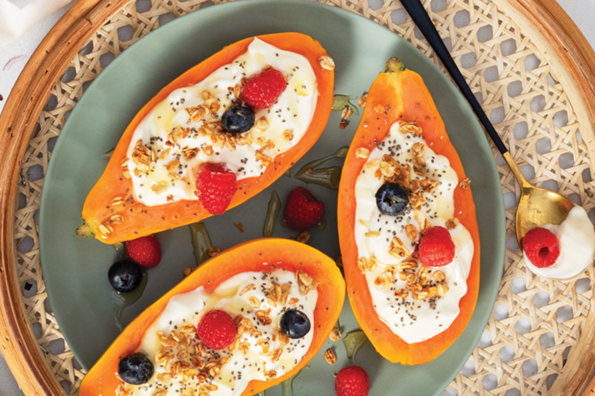 SPAR - Papaya Breakfast Bowls Recipe