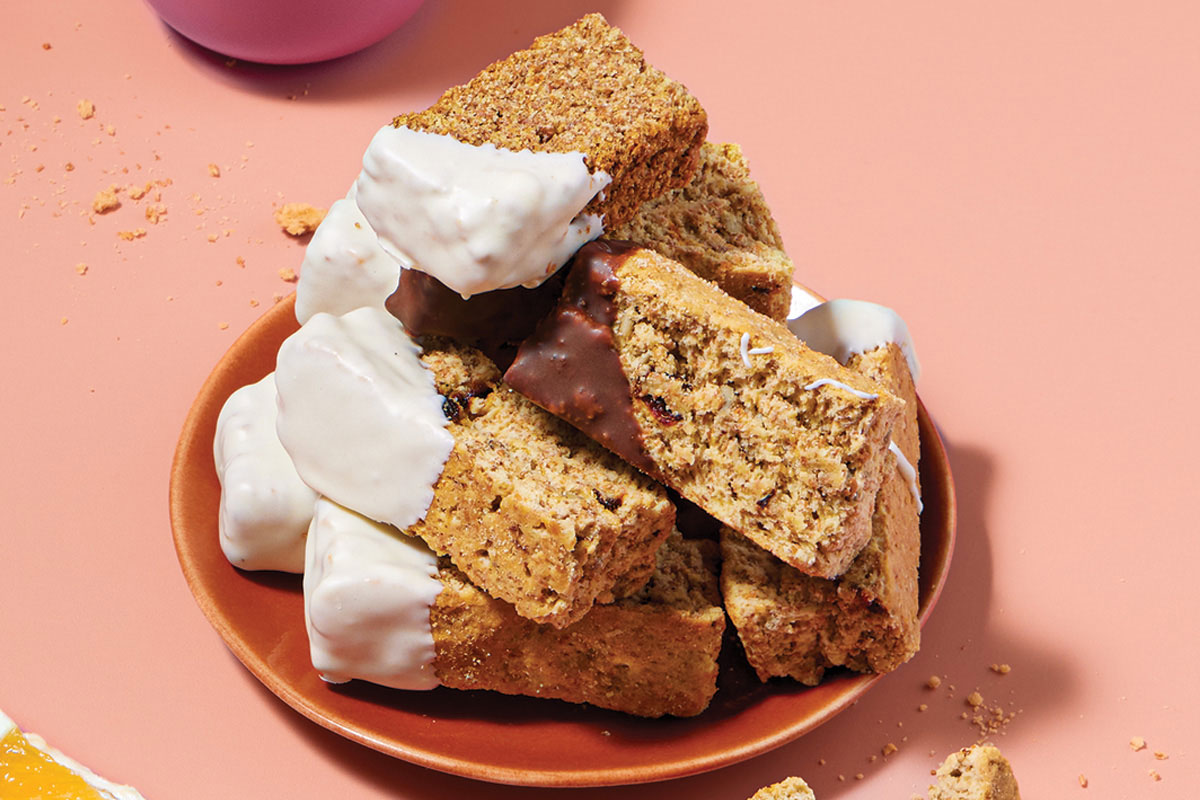 SPAR - Chocolate-dunked Rusks Recipe